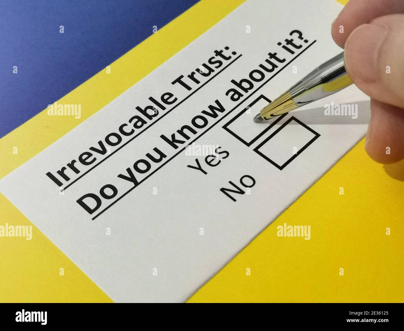 Irrevocable hi-res stock photography and images - Alamy