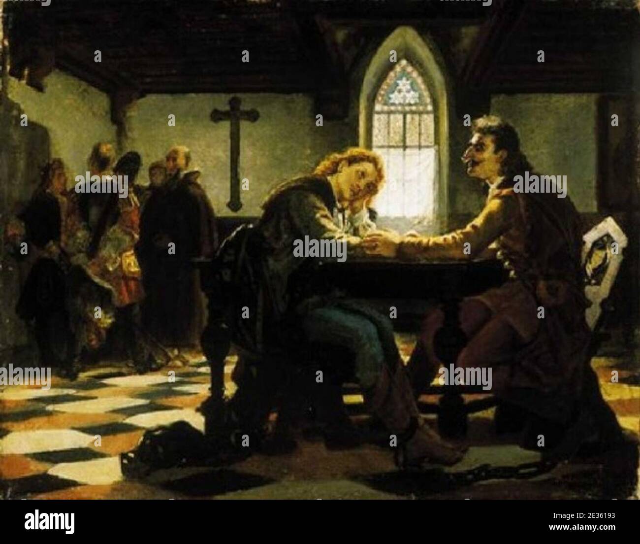 Madarász Peter Zrinyi and Ferenc Frangepán 1864 Stock Photo - Alamy