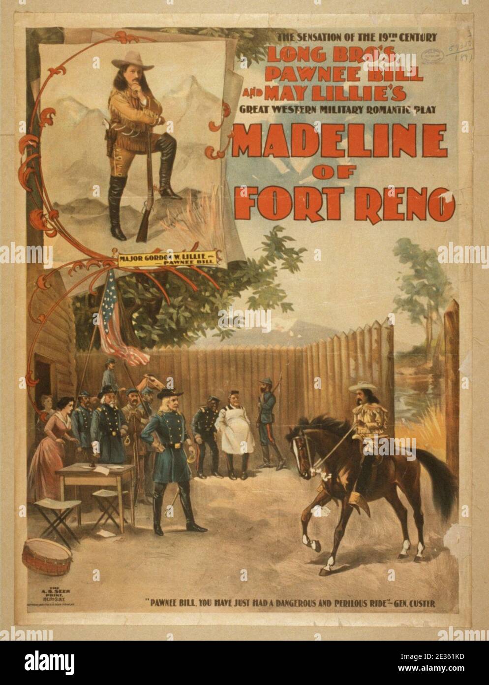 Fort reno 19th century hi-res stock photography and images - Alamy