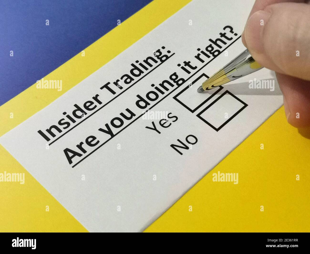 Insider trading hi-res stock photography and images - Alamy