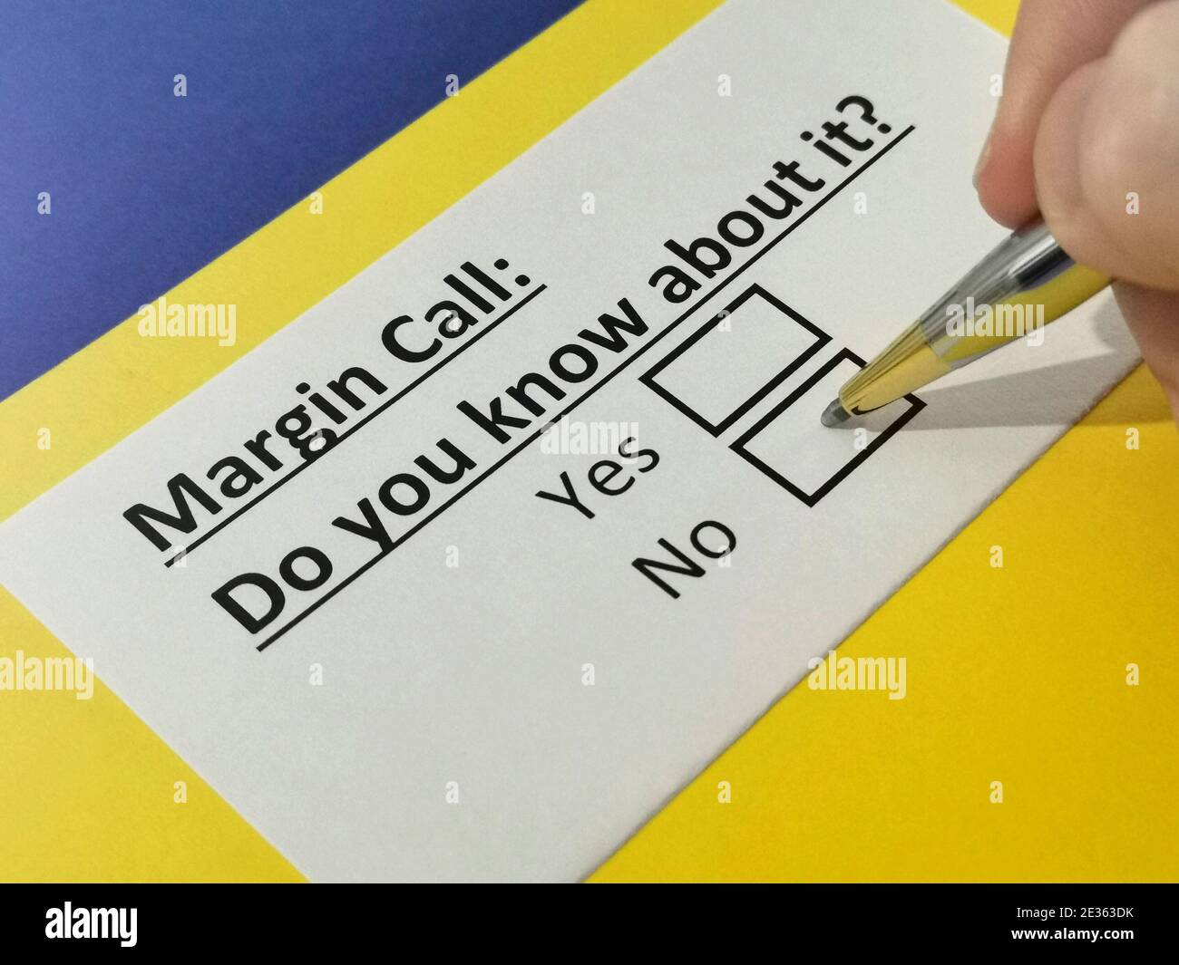 Margin call hi-res stock photography and images - Alamy