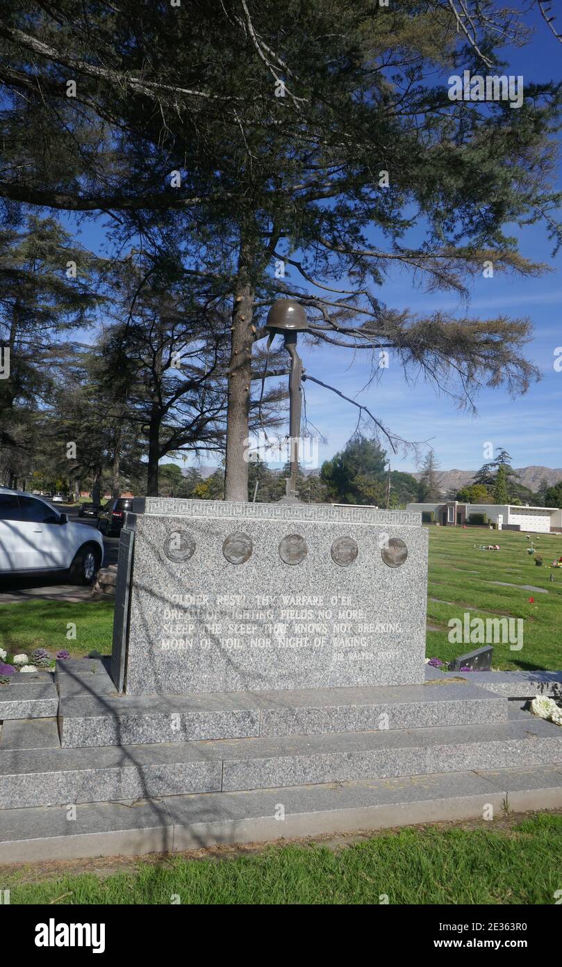 North Hollywood, California, USA 15th January 2021 A general view of ...