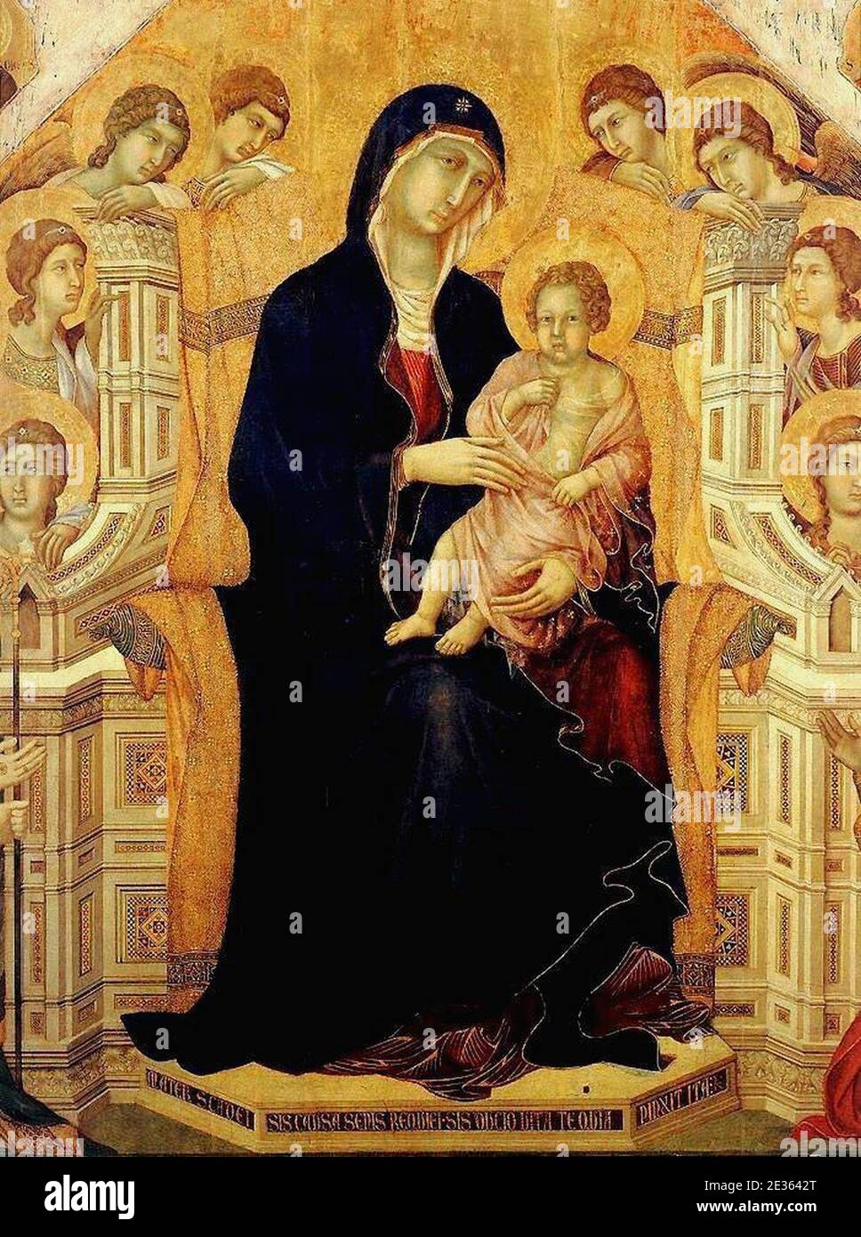 Maestà of duccio hi-res stock photography and images - Alamy