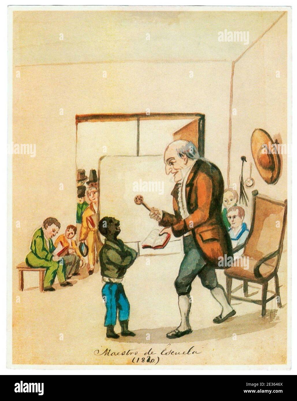 Maestro escuela hi-res stock photography and images - Alamy