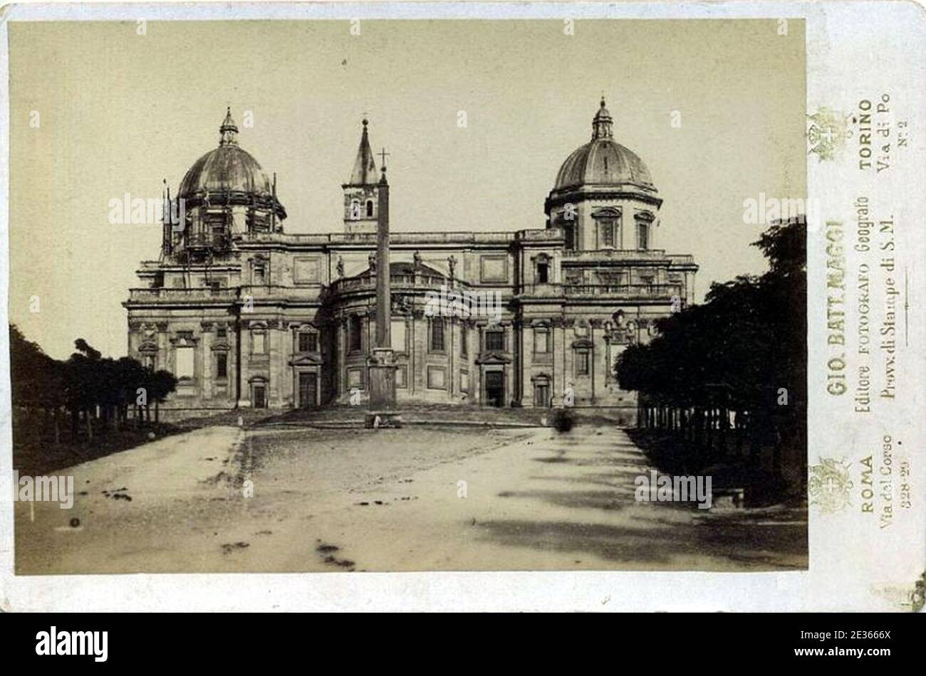 Maggi, Giovanni Battista (183..-18...) - Roma Stock Photo - Alamy