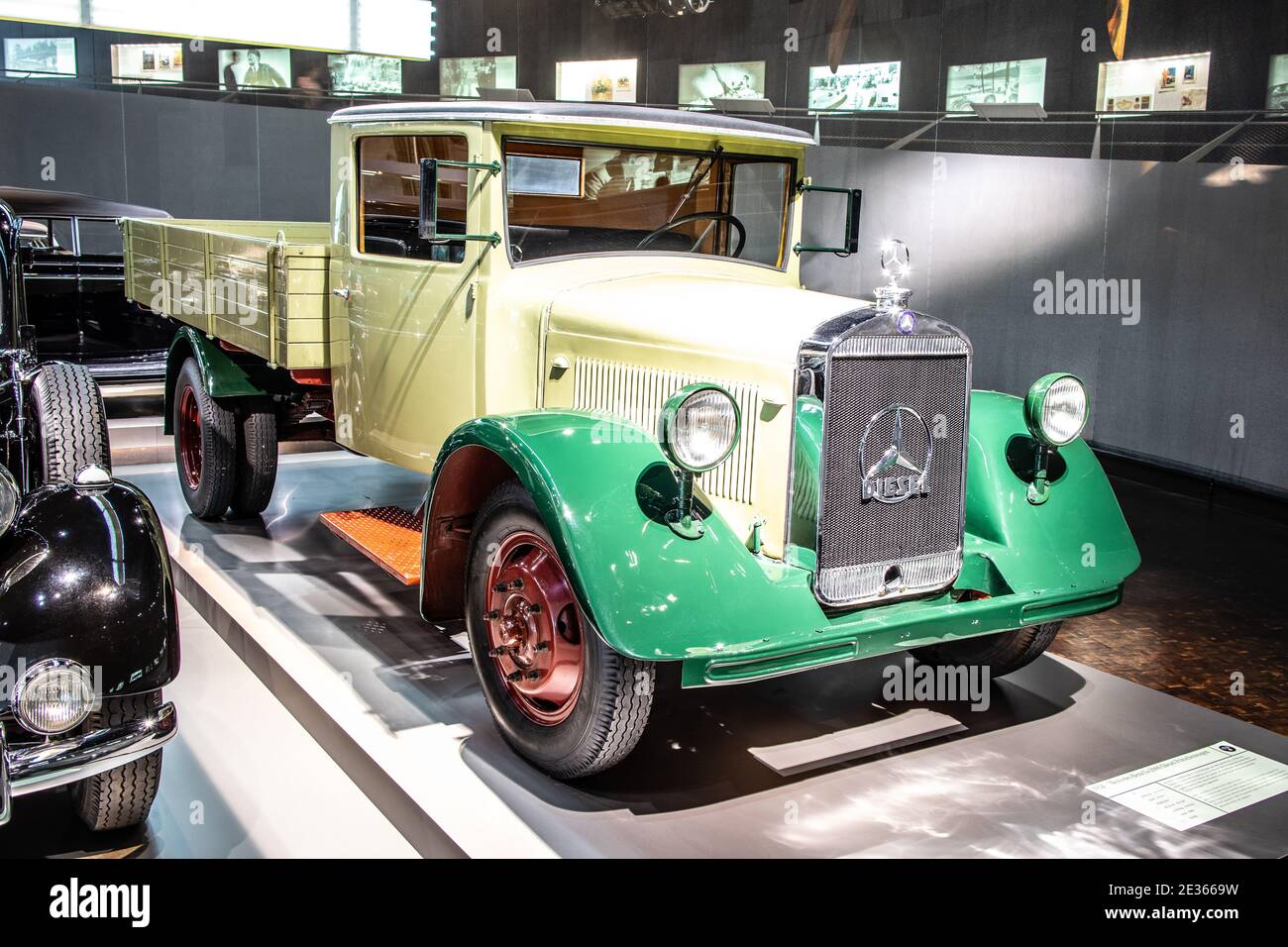 STUTTGART, GERMANY, 2019: 1932 Mercedes-Benz Lo2000 diesel platform ...
