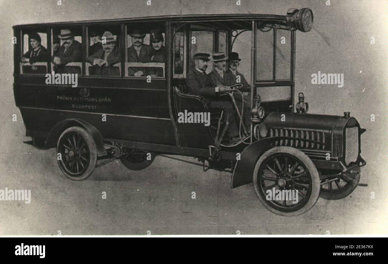 Magomobil phoenix Bus Stock Photo - Alamy