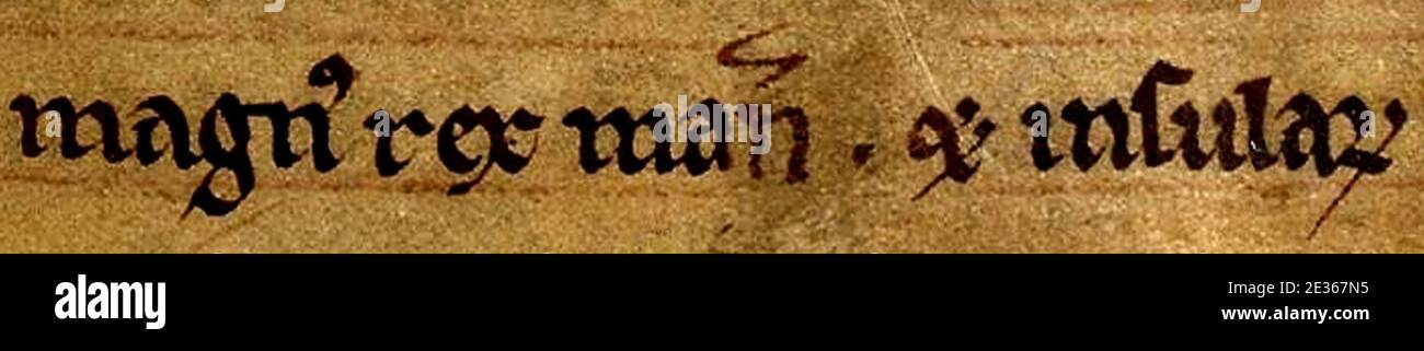 King of mann hi-res stock photography and images - Alamy