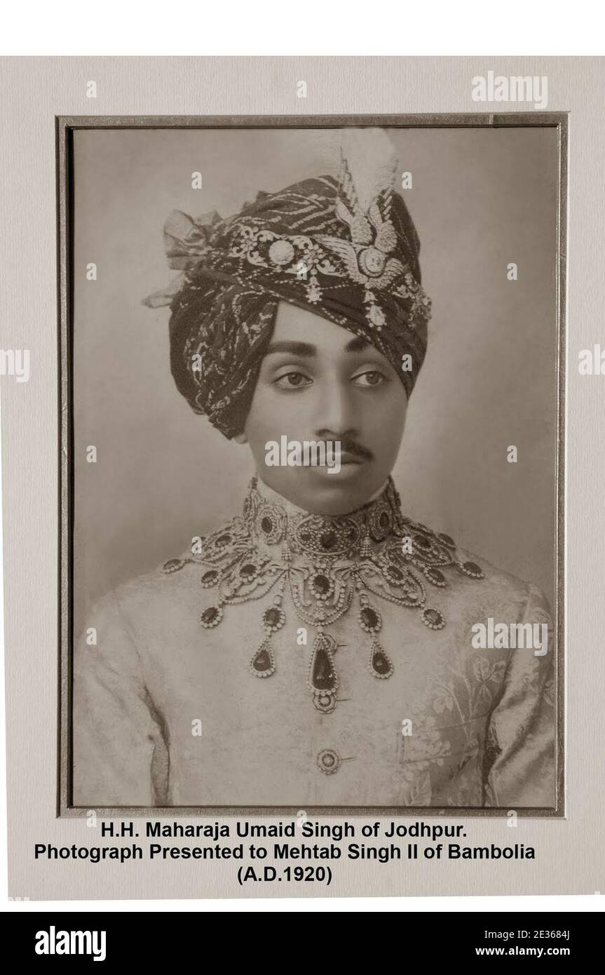 Umaid singh hi-res stock photography and images - Alamy