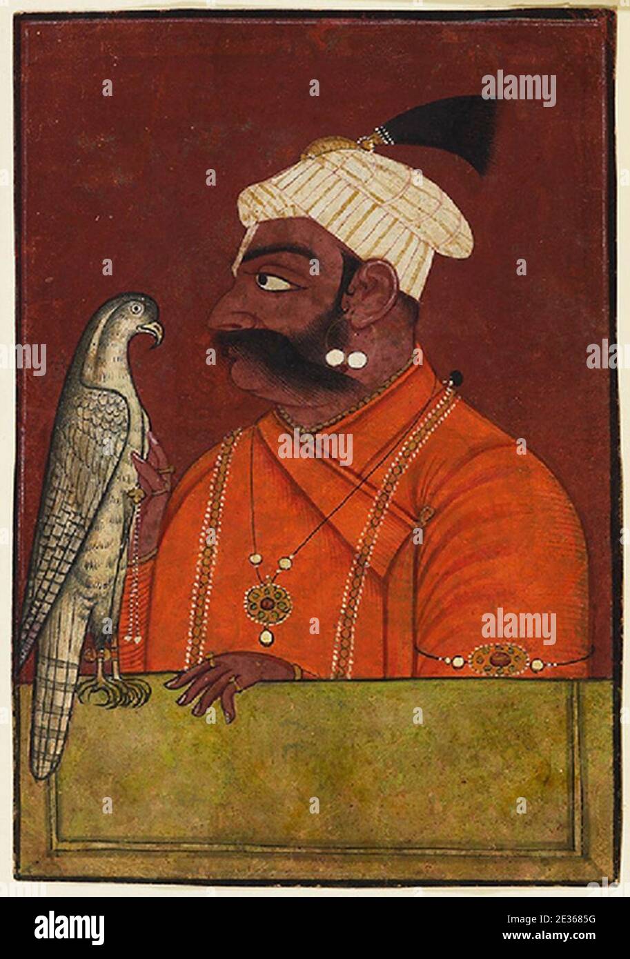 Maharaja Suraj Mal with a hawk Stock Photo - Alamy Maharaja Suraj Mal with a hawk Stock Photo - Alamy