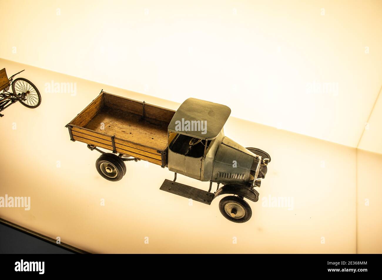 STUTTGART, GERMANY, 2019: Vintage retro old classic car bus toys ...