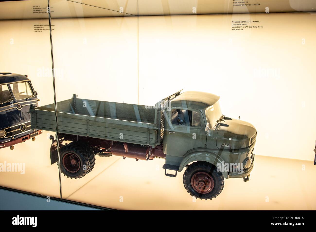 STUTTGART, GERMANY, 2019: Vintage retro old classic car bus toys ...