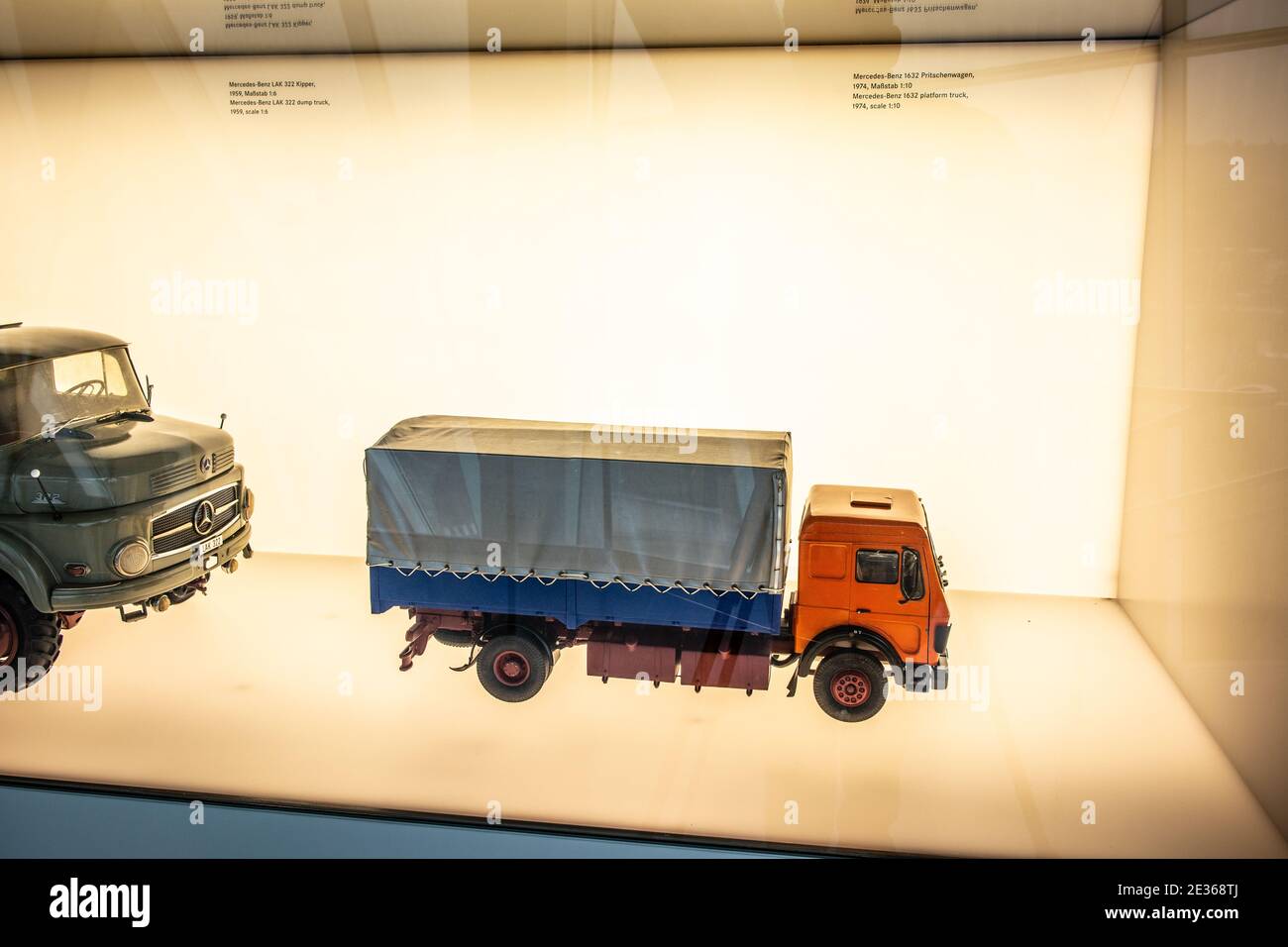 STUTTGART, GERMANY, 2019: Vintage retro old classic car bus toys ...