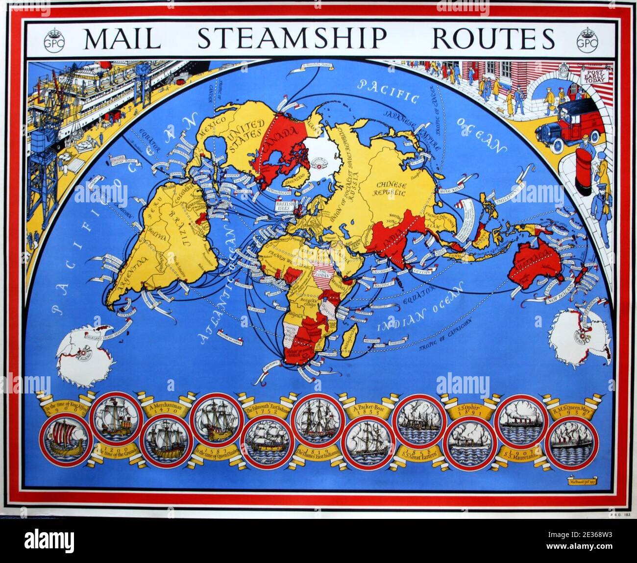 Steamship routes hi-res stock photography and images - Alamy