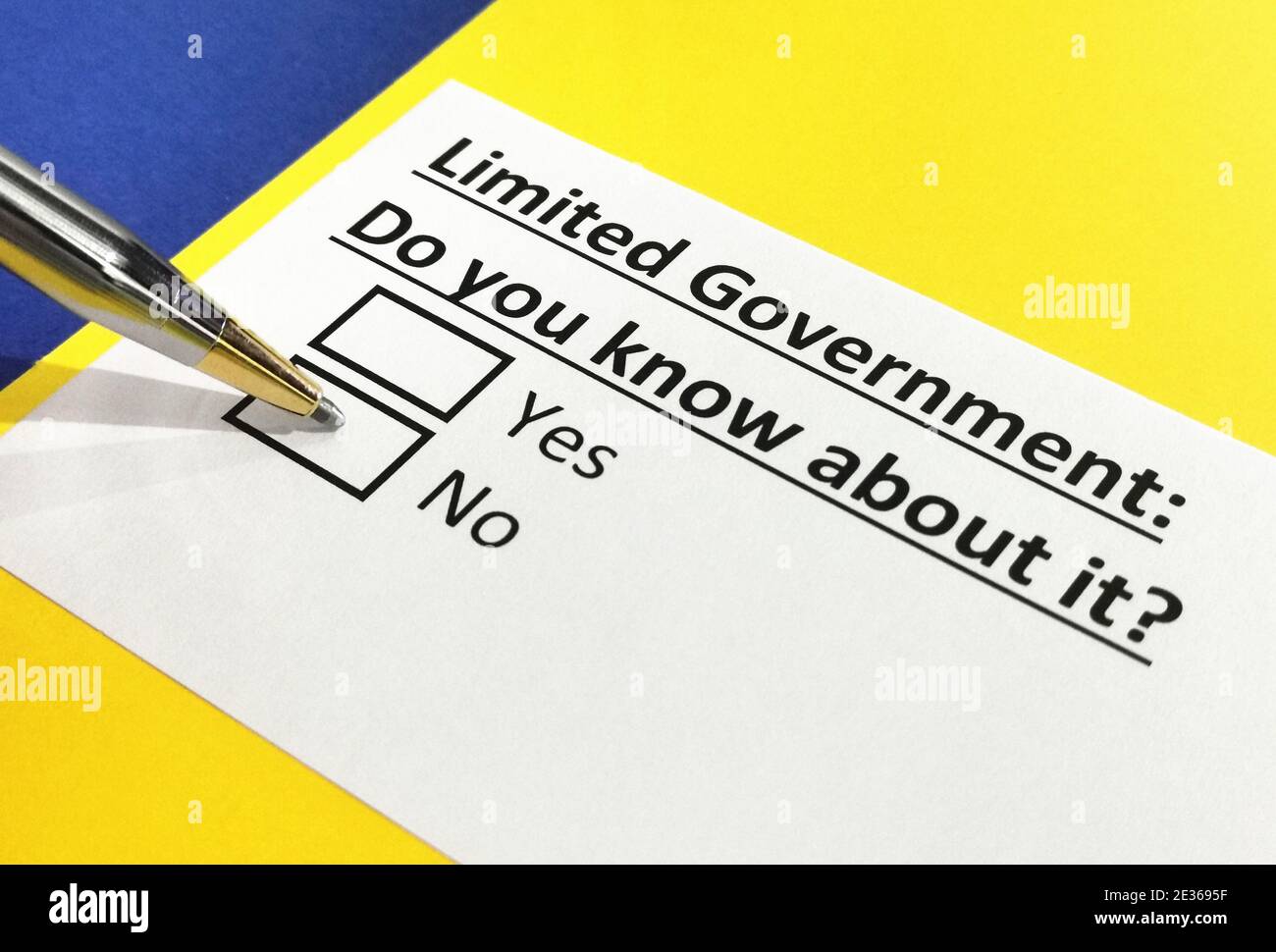 Limited choices hi-res stock photography and images - Alamy