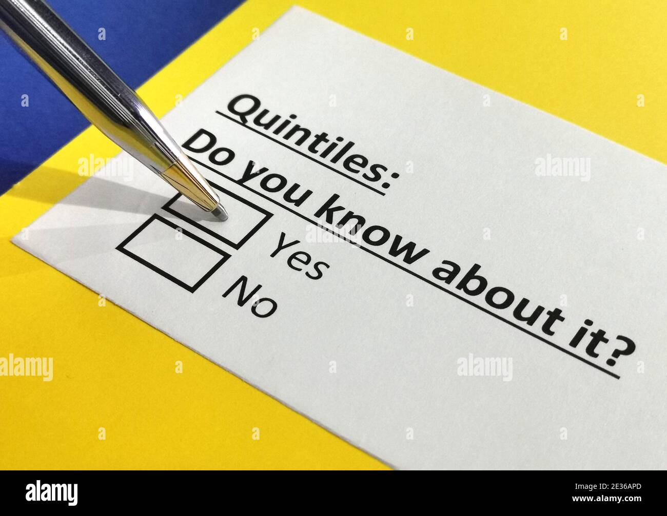 Quintiles hi-res stock photography and images - Alamy