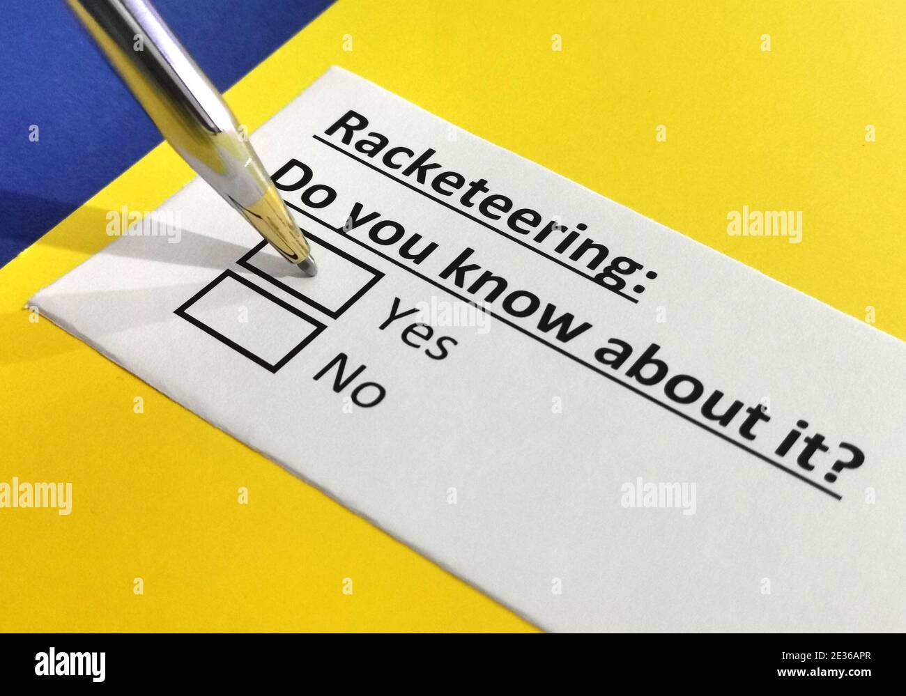 Racketeering hi-res stock photography and images - Alamy