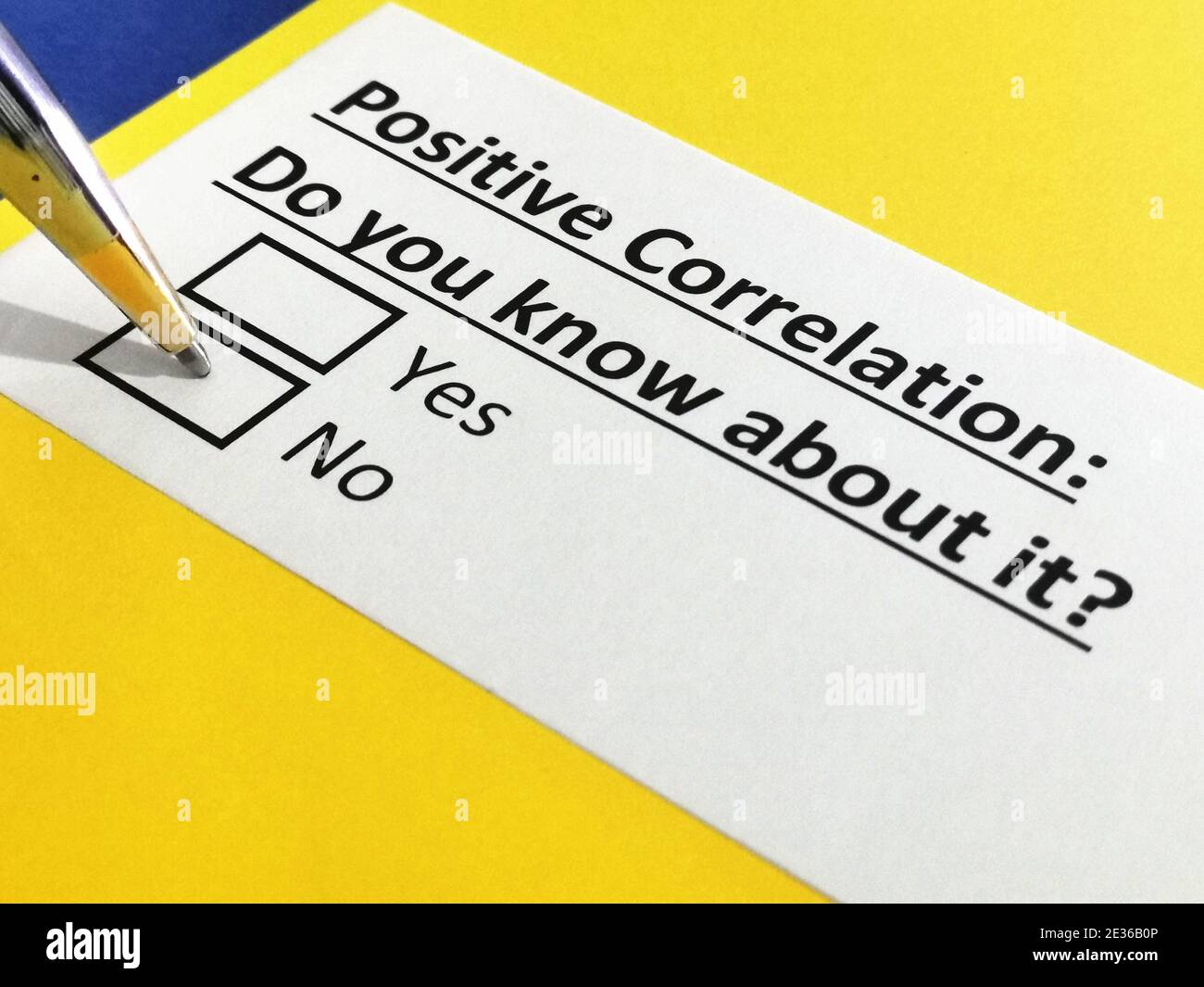 Positive correlation hi-res stock photography and images - Alamy