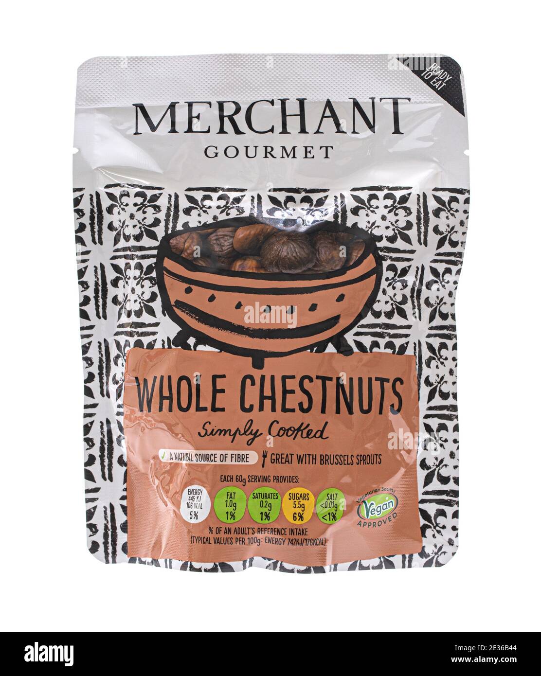 Merchant gourmet chestnuts hi-res stock photography and images - Alamy