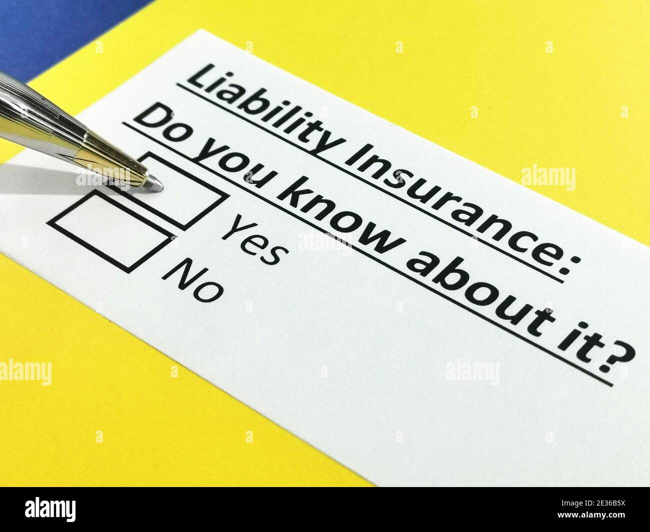 Liability insurance hi-res stock photography and images - Alamy