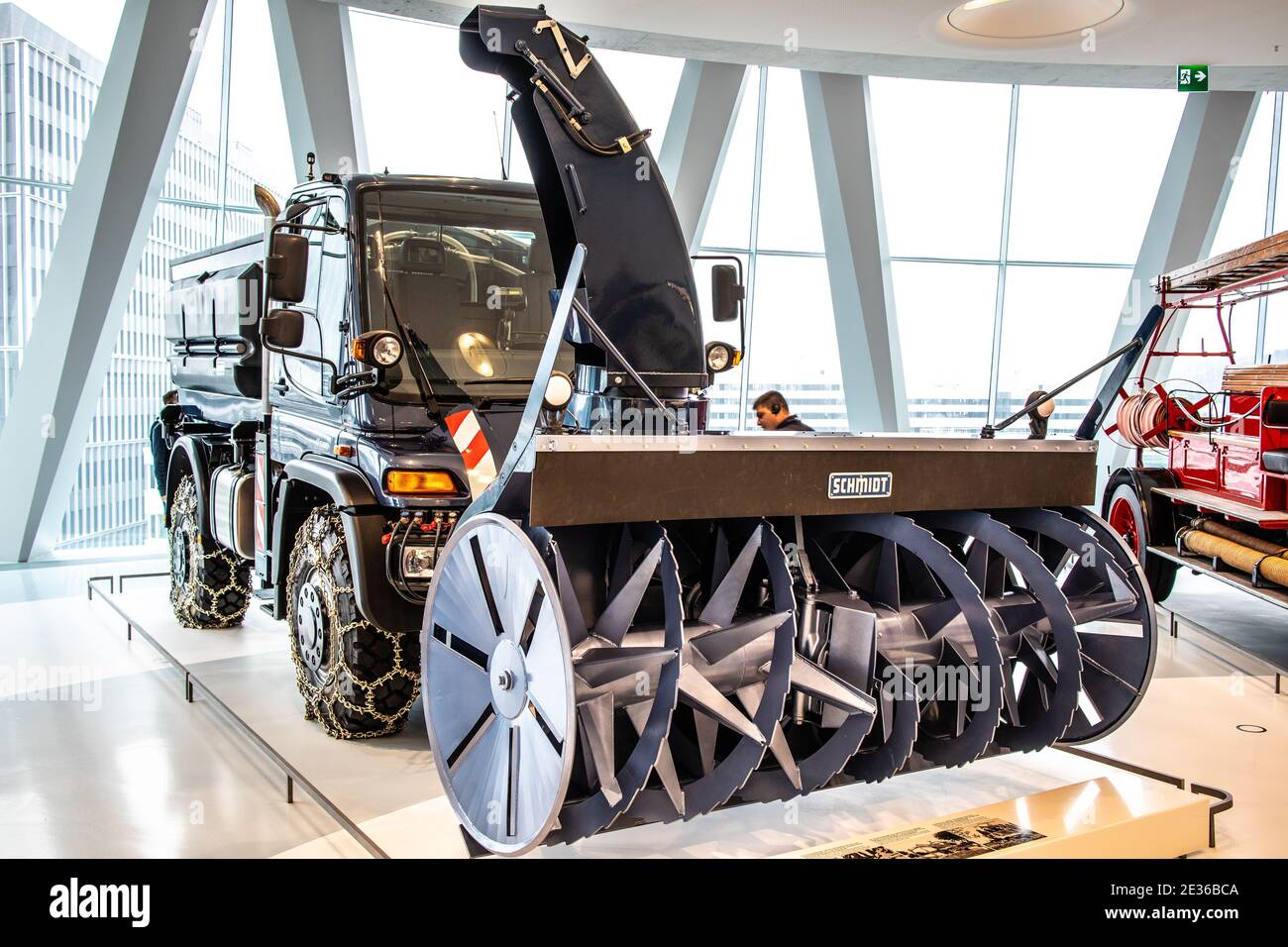 STUTTGART, GERMANY, 2019: Vintage retro old classic car bus Mercedes ...