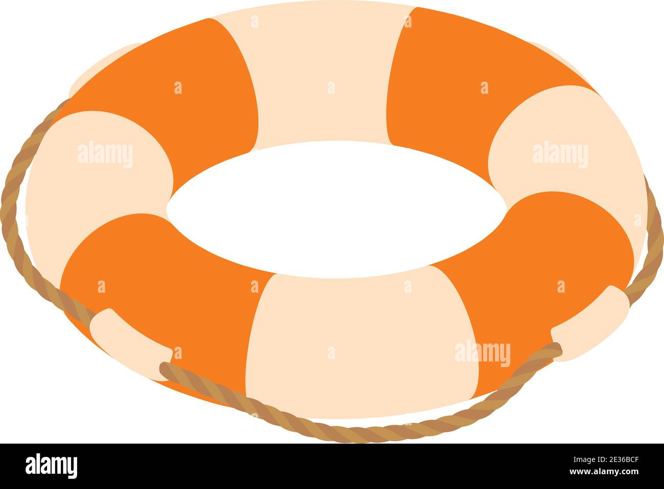 Ring buoy icon. Isometric of ring buoy vector icon for web design ...