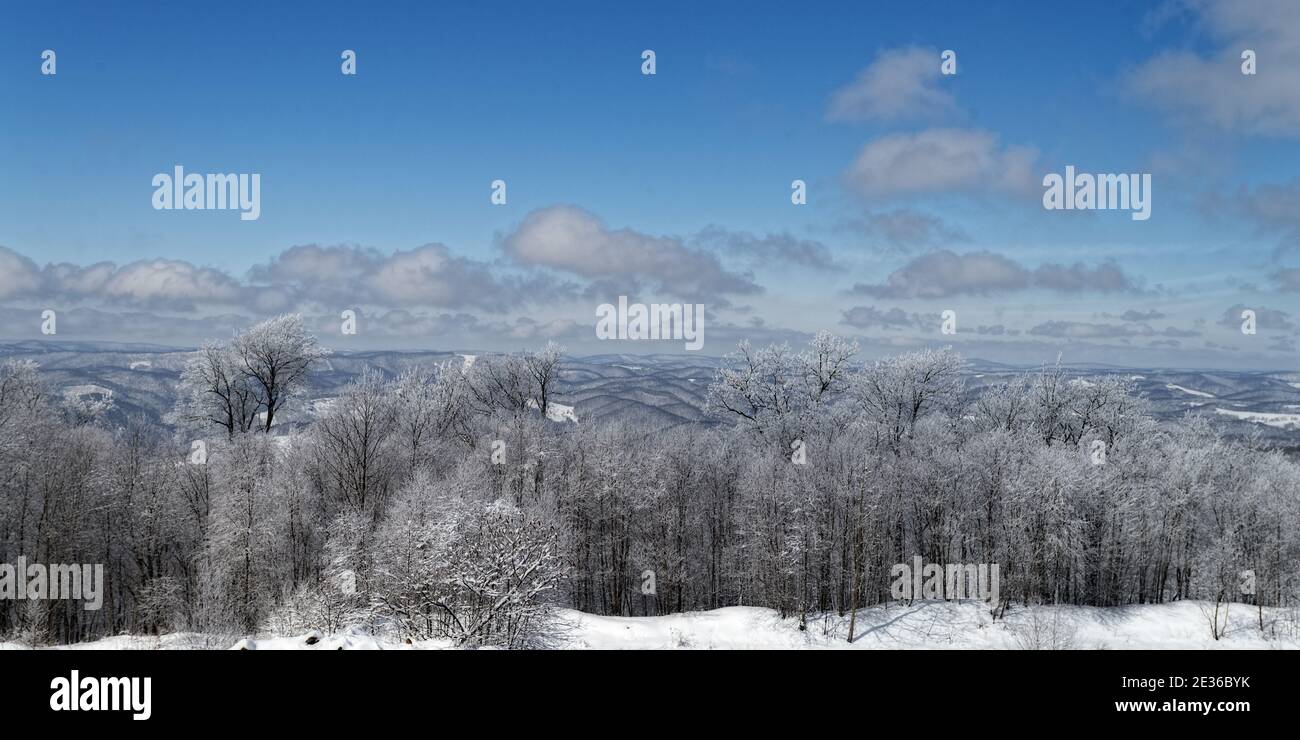 Snow mountain west virginia hi-res stock photography and images - Alamy