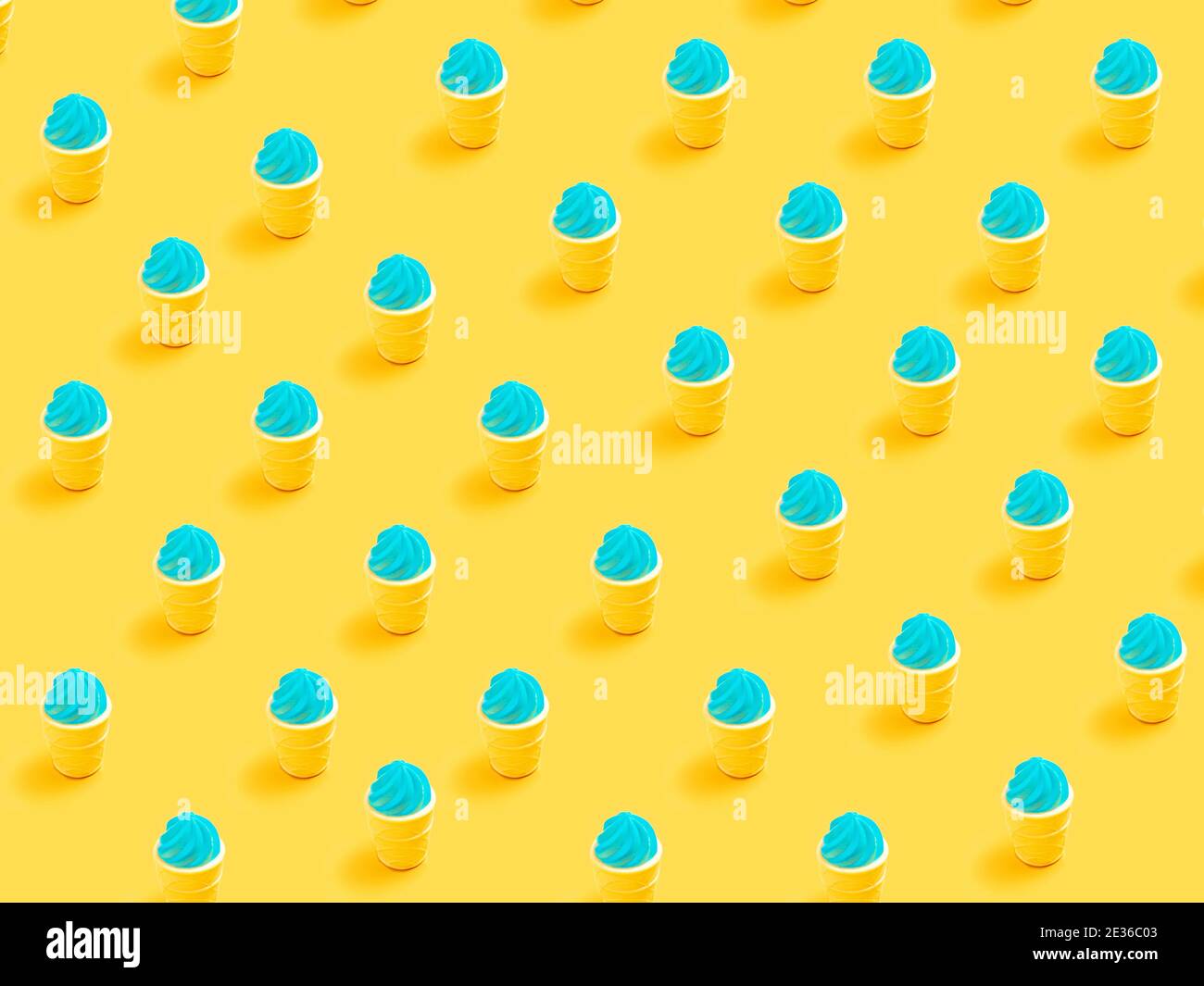 Minimal concept.Trendy Candy pattern made with various candy bright ...