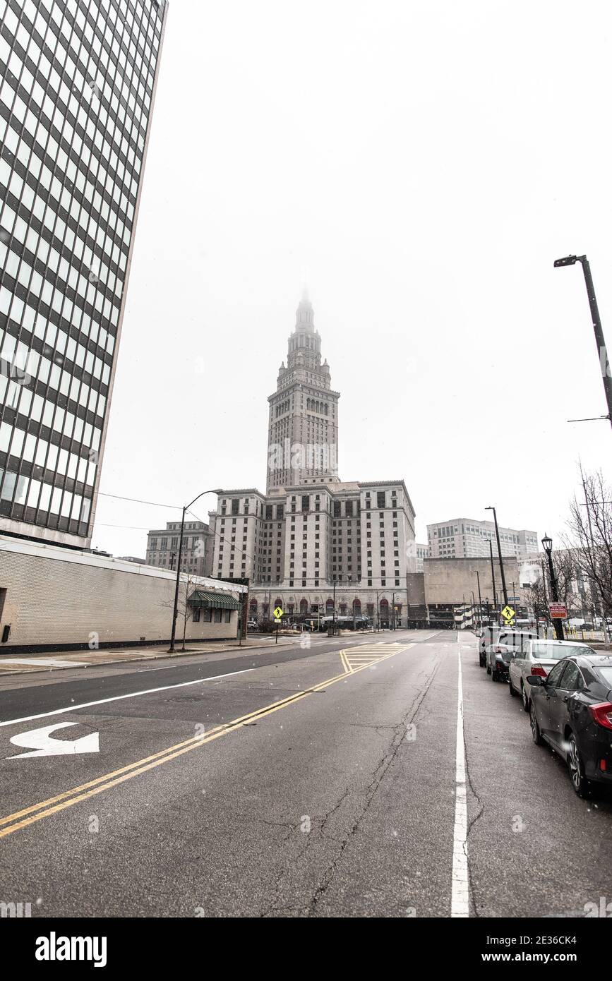 Tower city center in downtown cleveland Stock Photo - Alamy