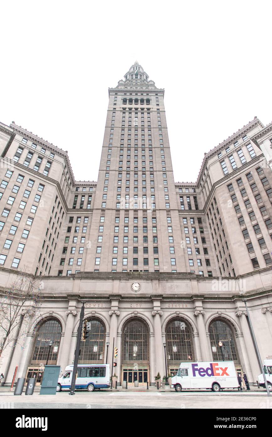 Tower city center in downtown cleveland Stock Photo - Alamy
