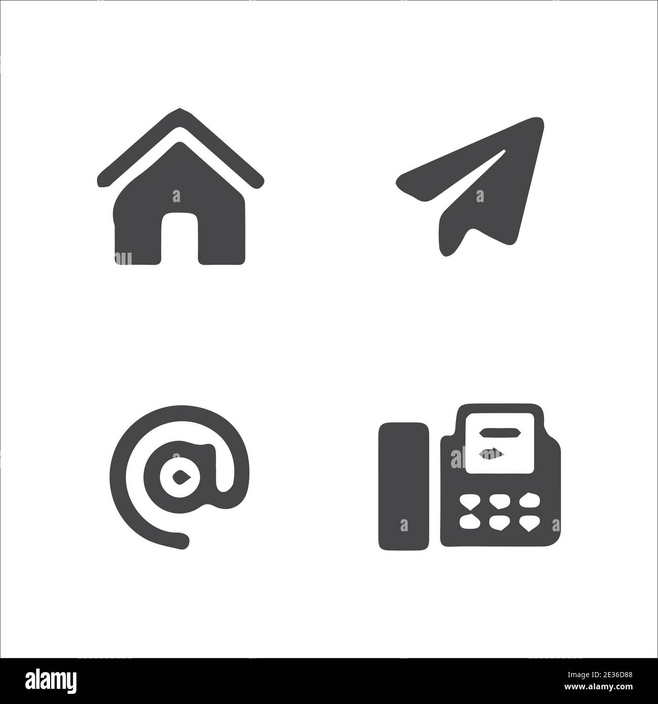 Social media marketing vector Black and White Stock Photos & Images - Alamy