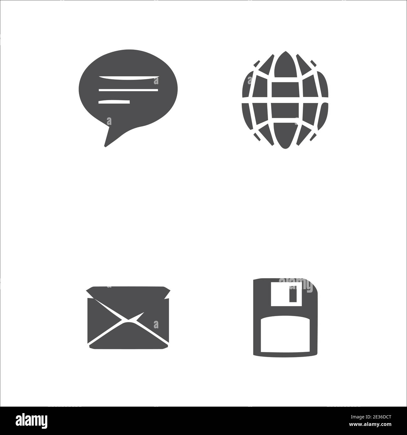 social media business icons set vector Stock Vector Image & Art - Alamy
