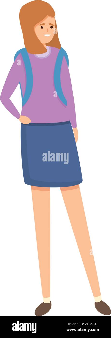 School uniform icon. Cartoon of school uniform vector icon for web ...