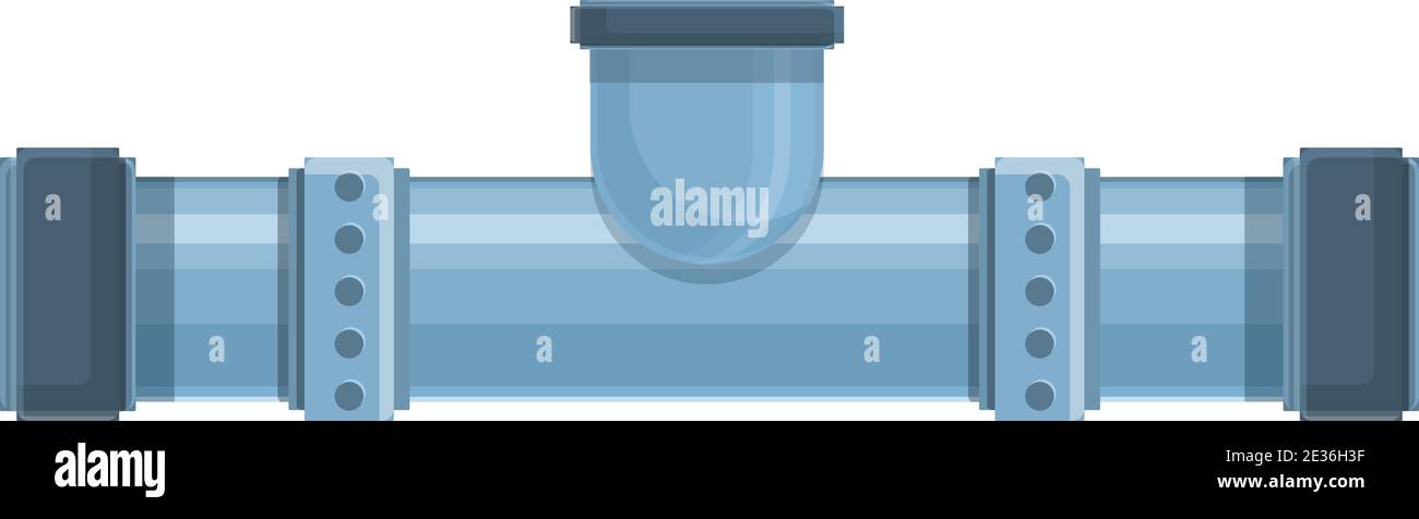 Steel pipe icon. Cartoon of steel pipe vector icon for web design ...