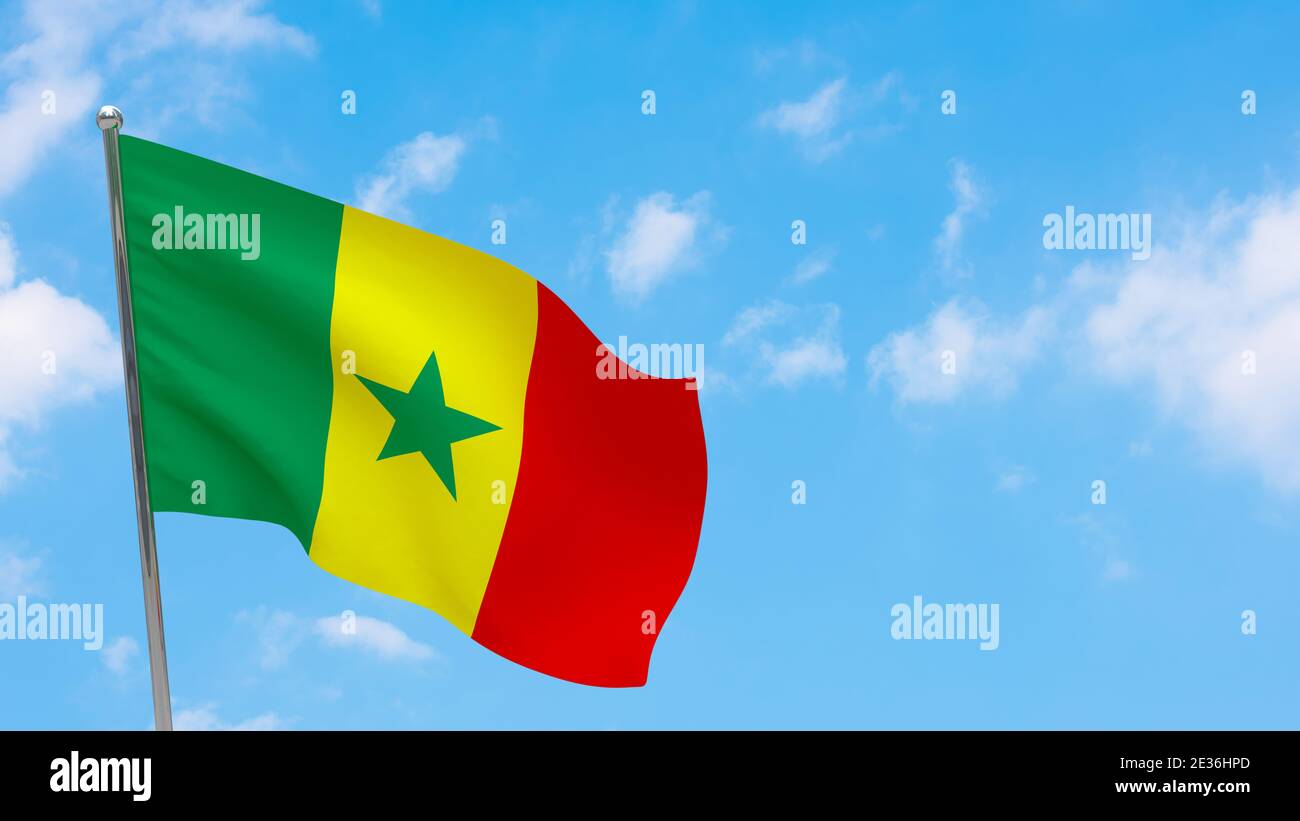 Senegal country flag on hi-res stock photography and images - Alamy
