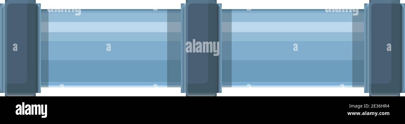 Plastic pipe icon. Cartoon of plastic pipe vector icon for web design ...