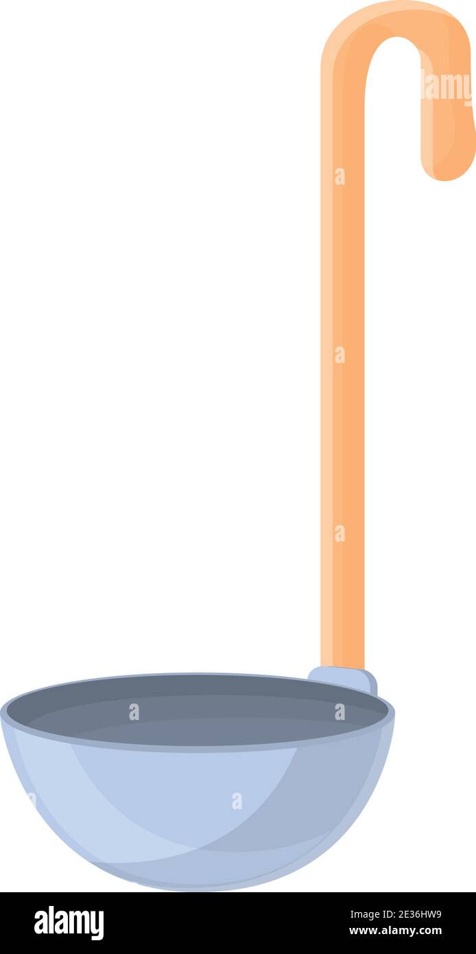 Ladle icon. Cartoon of ladle vector icon for web design isolated on ...