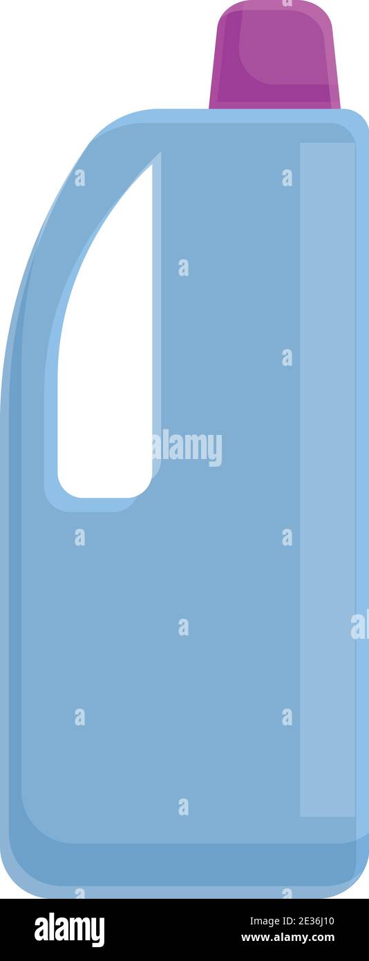 Solution bottle icon. Cartoon of solution bottle vector icon for web ...