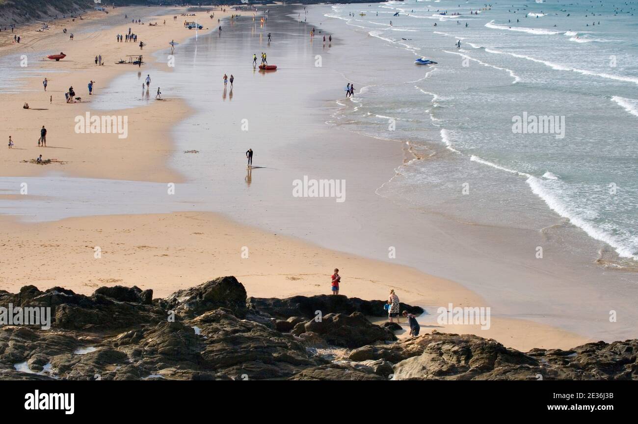 Famous north cornwall seaside surfing hi-res stock photography and ...