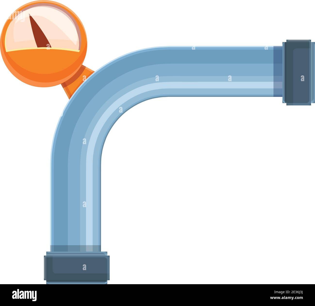 Hot pipe icon. Cartoon of hot pipe vector icon for web design isolated ...