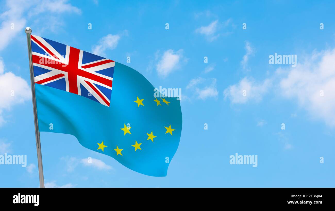 Flag pole tuvalu hi-res stock photography and images - Alamy