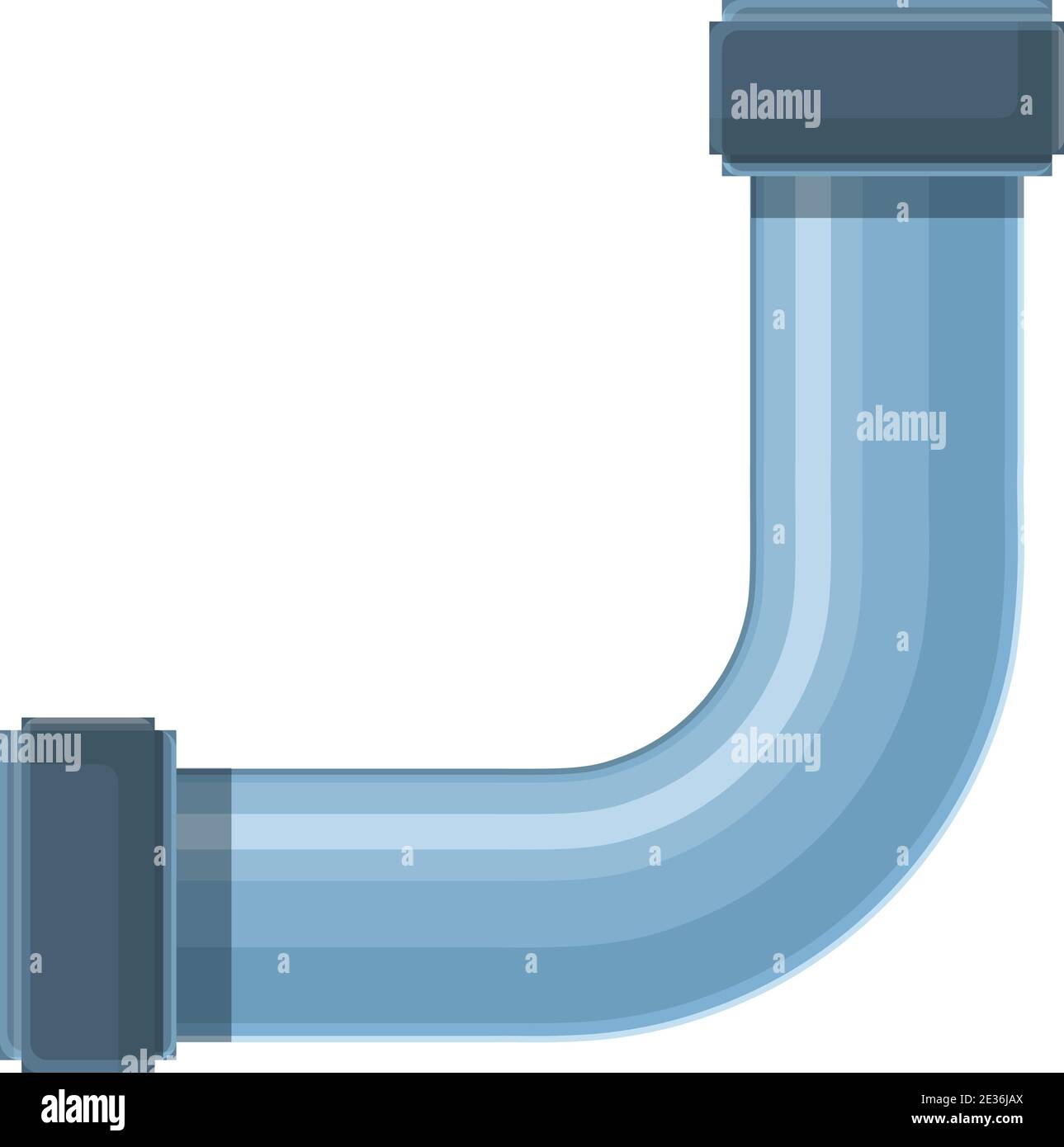 Angle pipe icon. Cartoon of angle pipe vector icon for web design ...