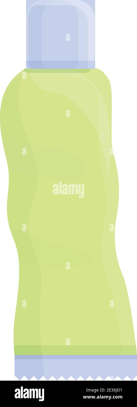 Cream bottle icon. Cartoon of cream bottle vector icon for web design ...