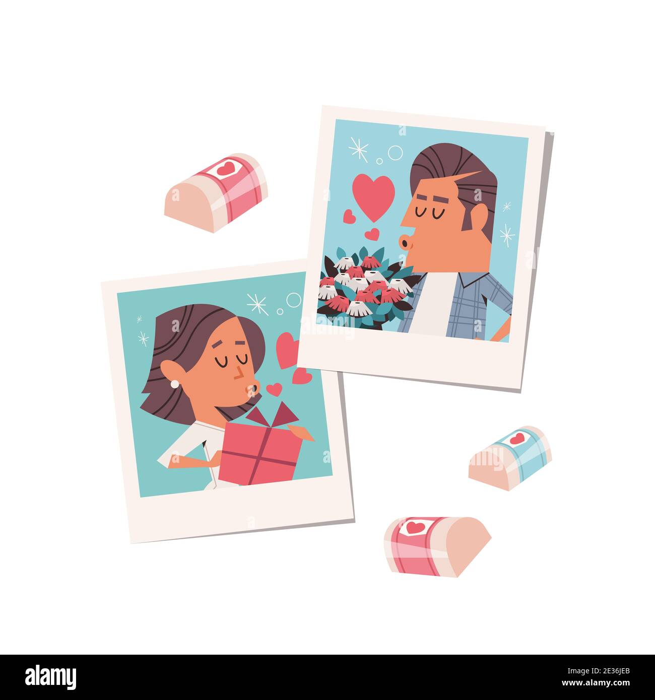 Gift photos Stock Vector Images - Alamy