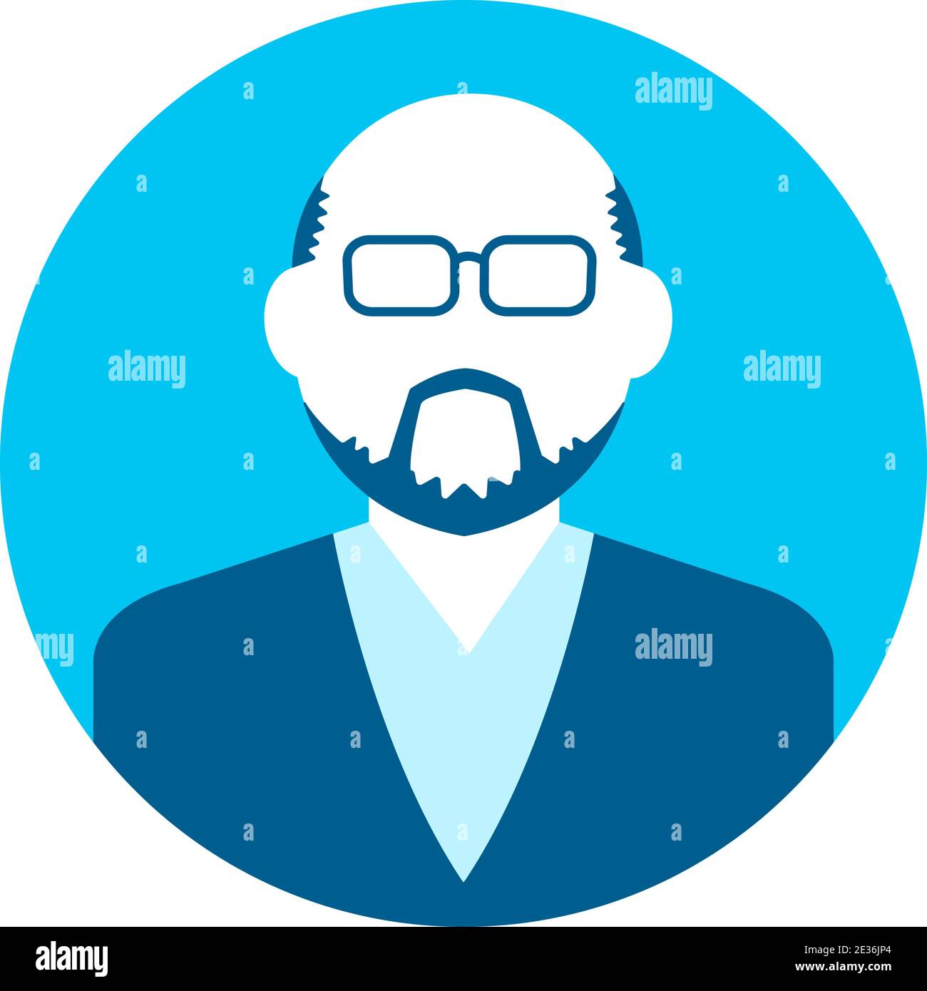 Circular avatar vector illustration (Male Stock Vector Image & Art - Alamy