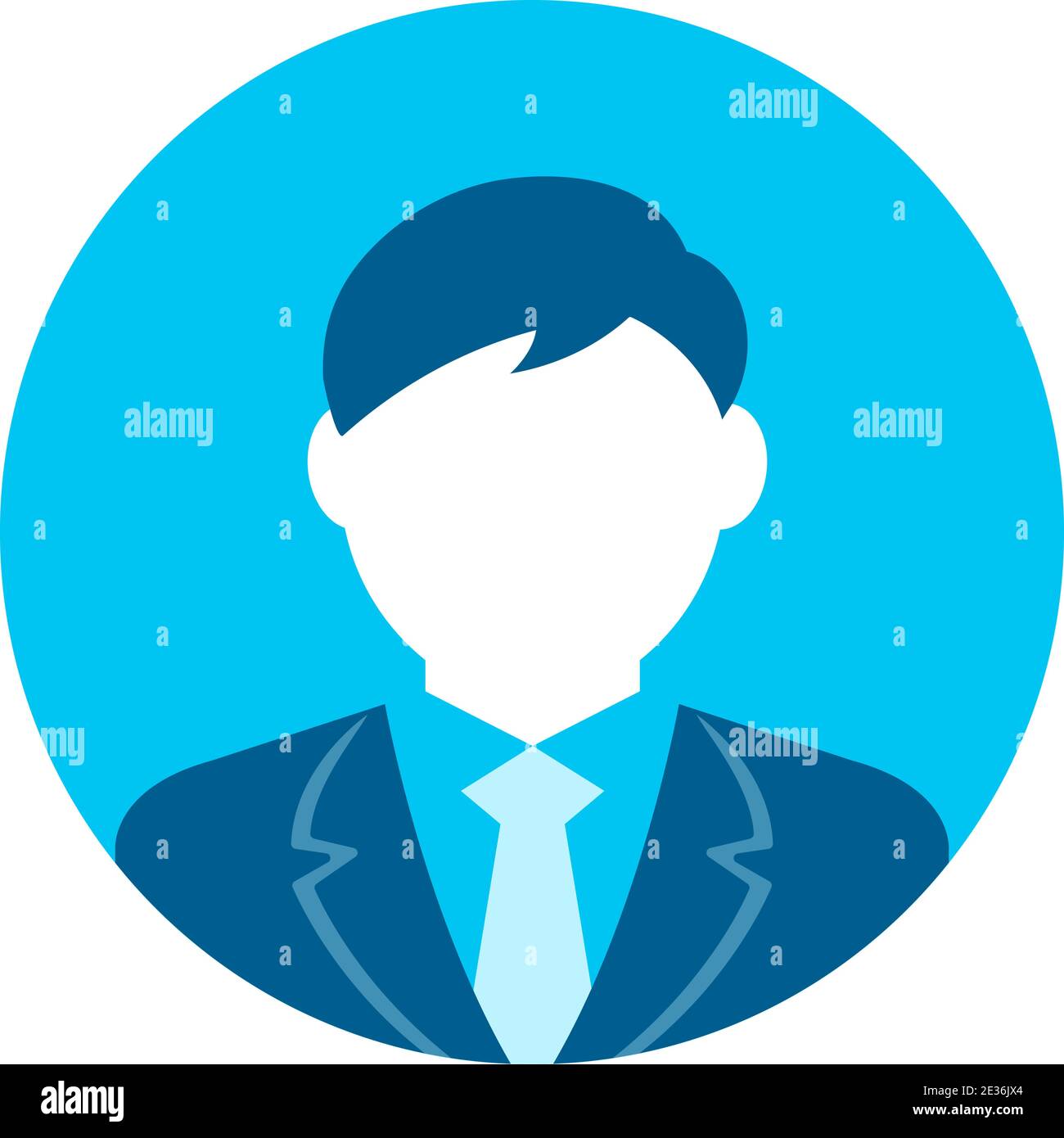 Circular avatar vector illustration (Male Stock Vector Image & Art - Alamy