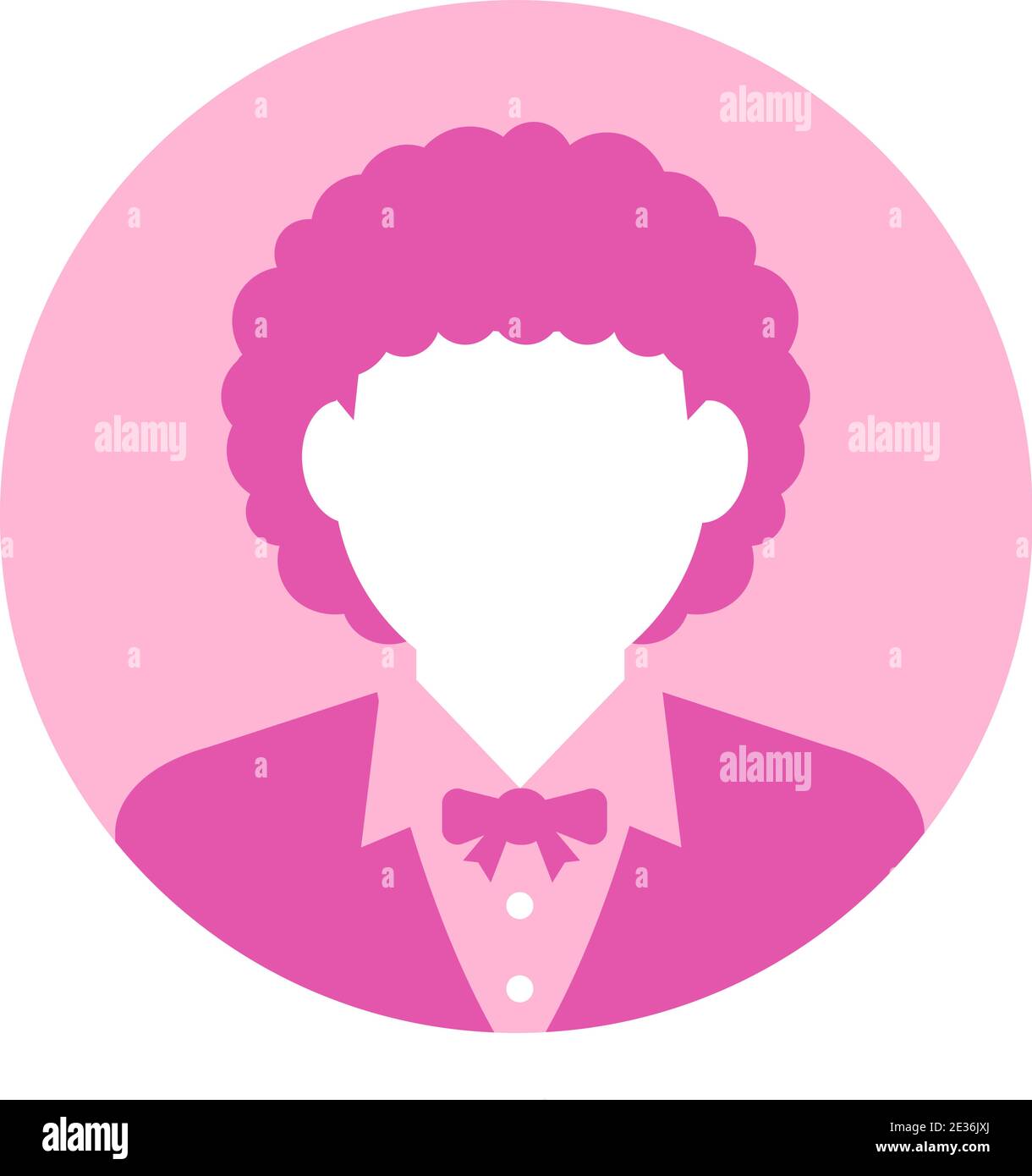 Circular vector avatar illustration ( female Stock Vector Image & Art ...