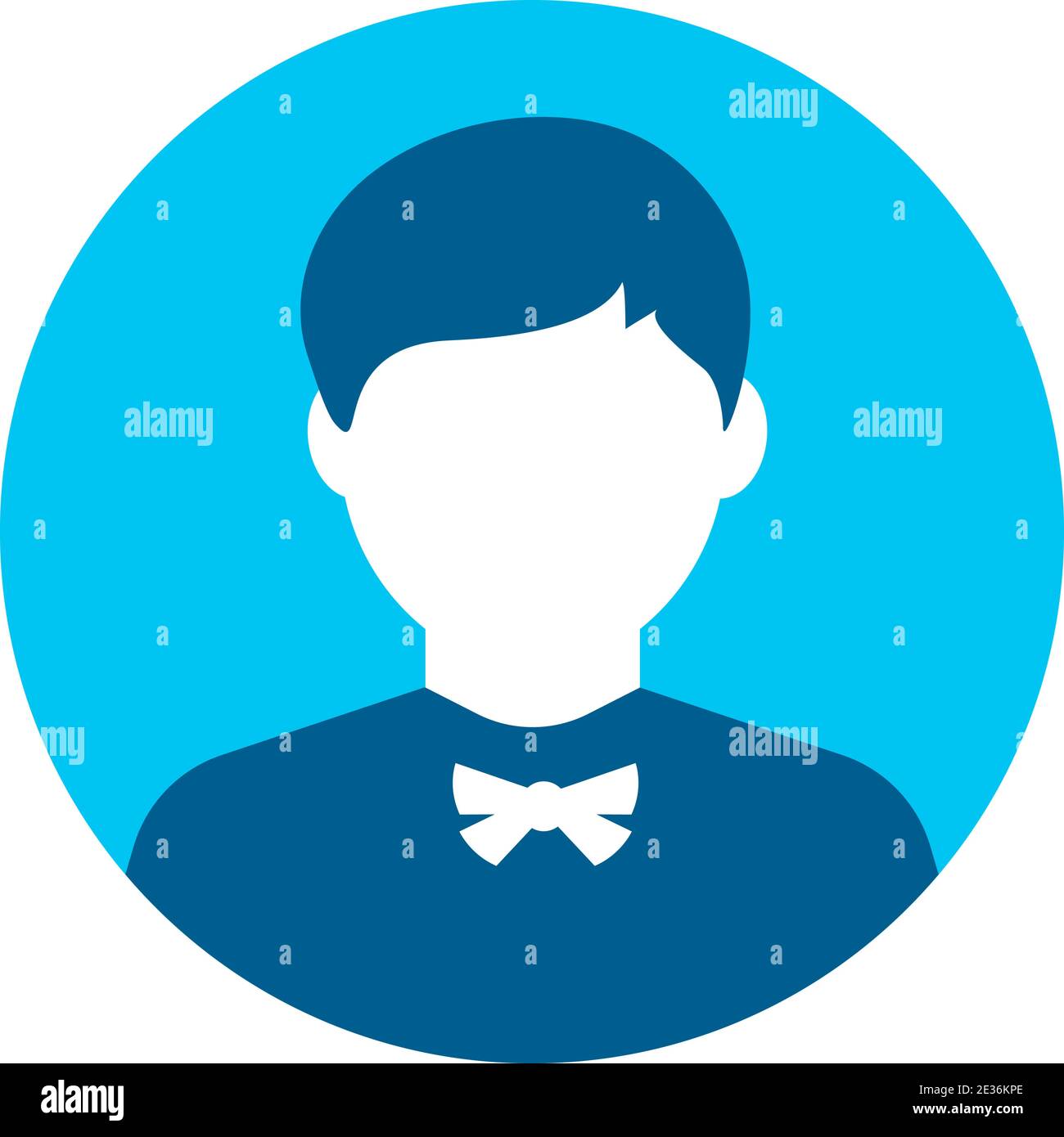 Circular avatar vector illustration (Male Stock Vector Image & Art - Alamy