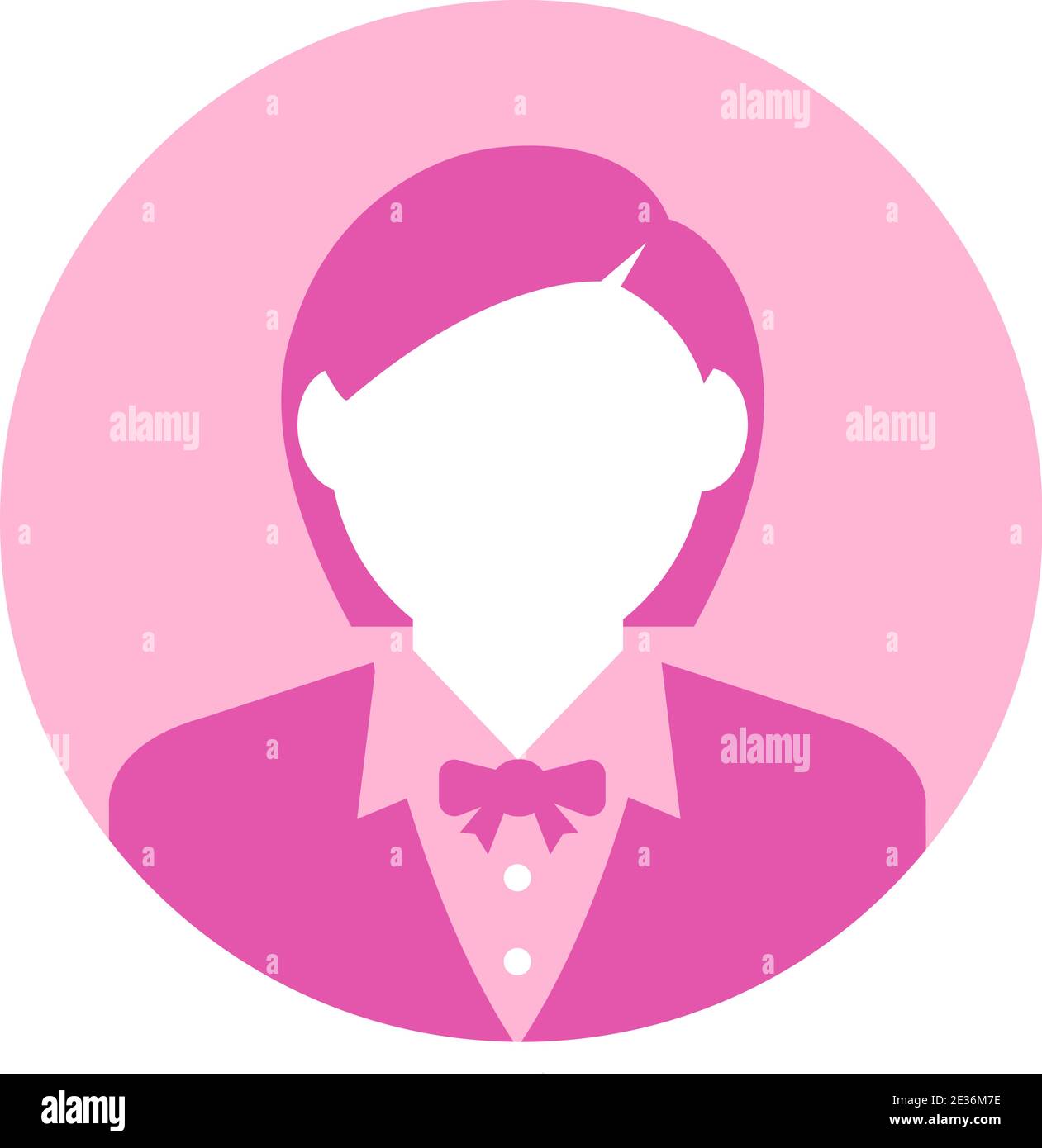 Circular vector avatar illustration ( female Stock Vector Image & Art ...