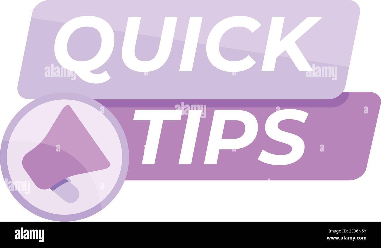 Tips icon. Cartoon of tips vector icon for web design isolated on white ...